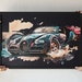 Bugatti Car Sports Car Bugatti Wall Art Bugatti Poster Bugatti Chiron ...
