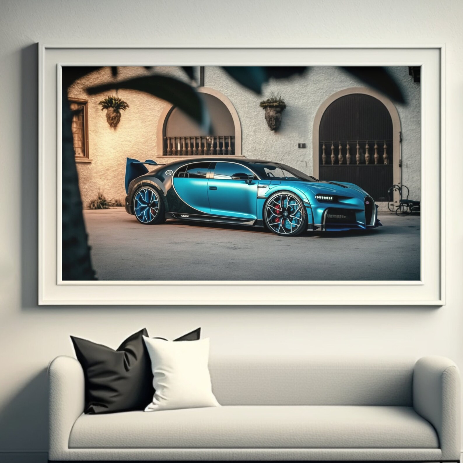 Bugatti Car Sports Car Bugatti Wall Art Bugatti Poster Bugatti Chiron ...