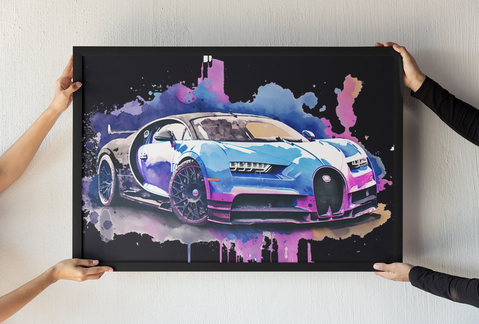 Bugatti Car Sports Car Bugatti Wall Art Bugatti Poster Bugatti - Etsy