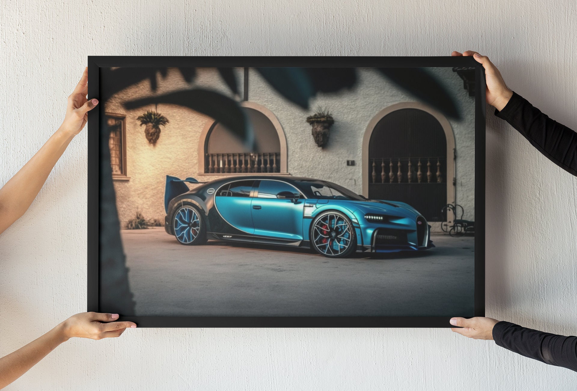 Bugatti Car Sports Car Bugatti Wall Art Bugatti Poster Bugatti Chiron ...