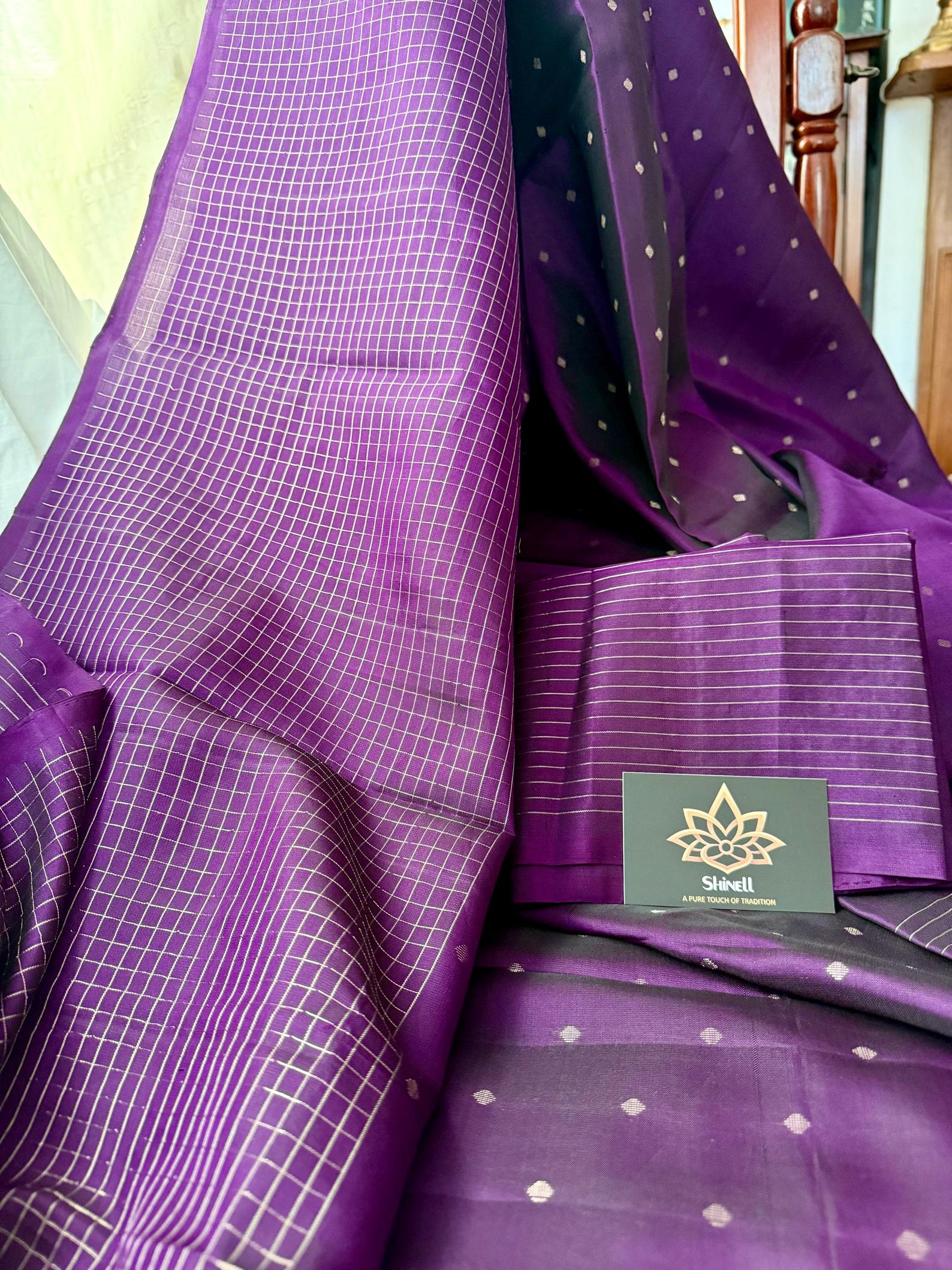 Pure Handloom Silk Saree - Etsy