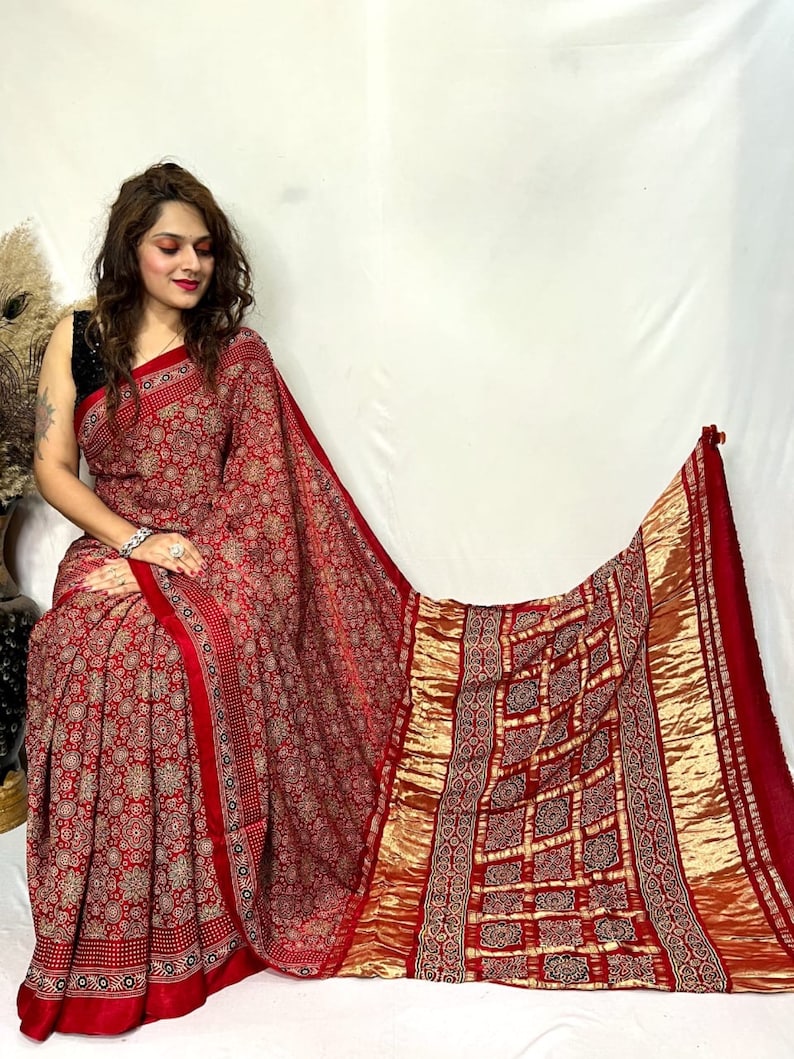 Pure Modal Silk Saree - Etsy