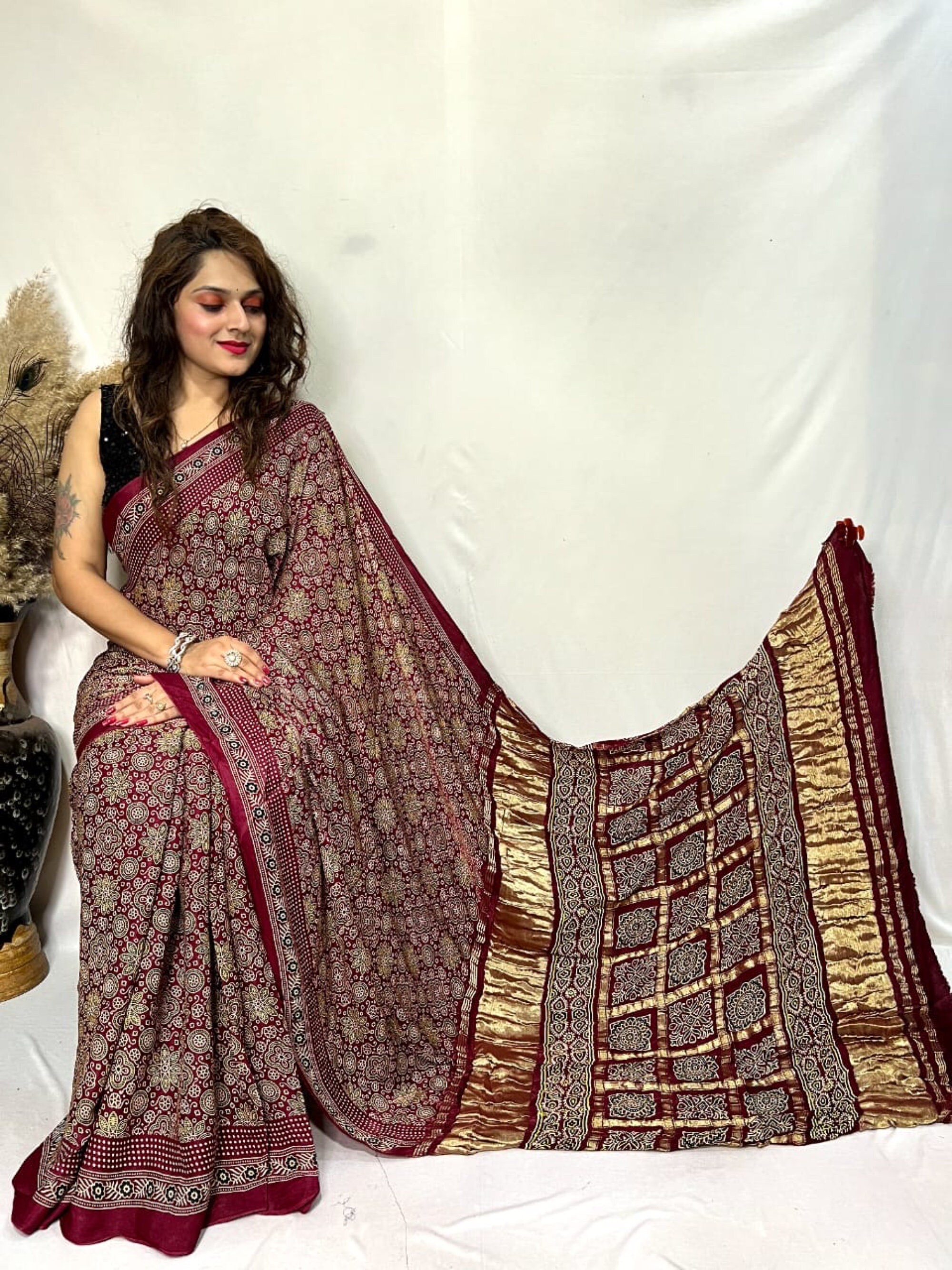 Pure Modal Silk Saree - Etsy