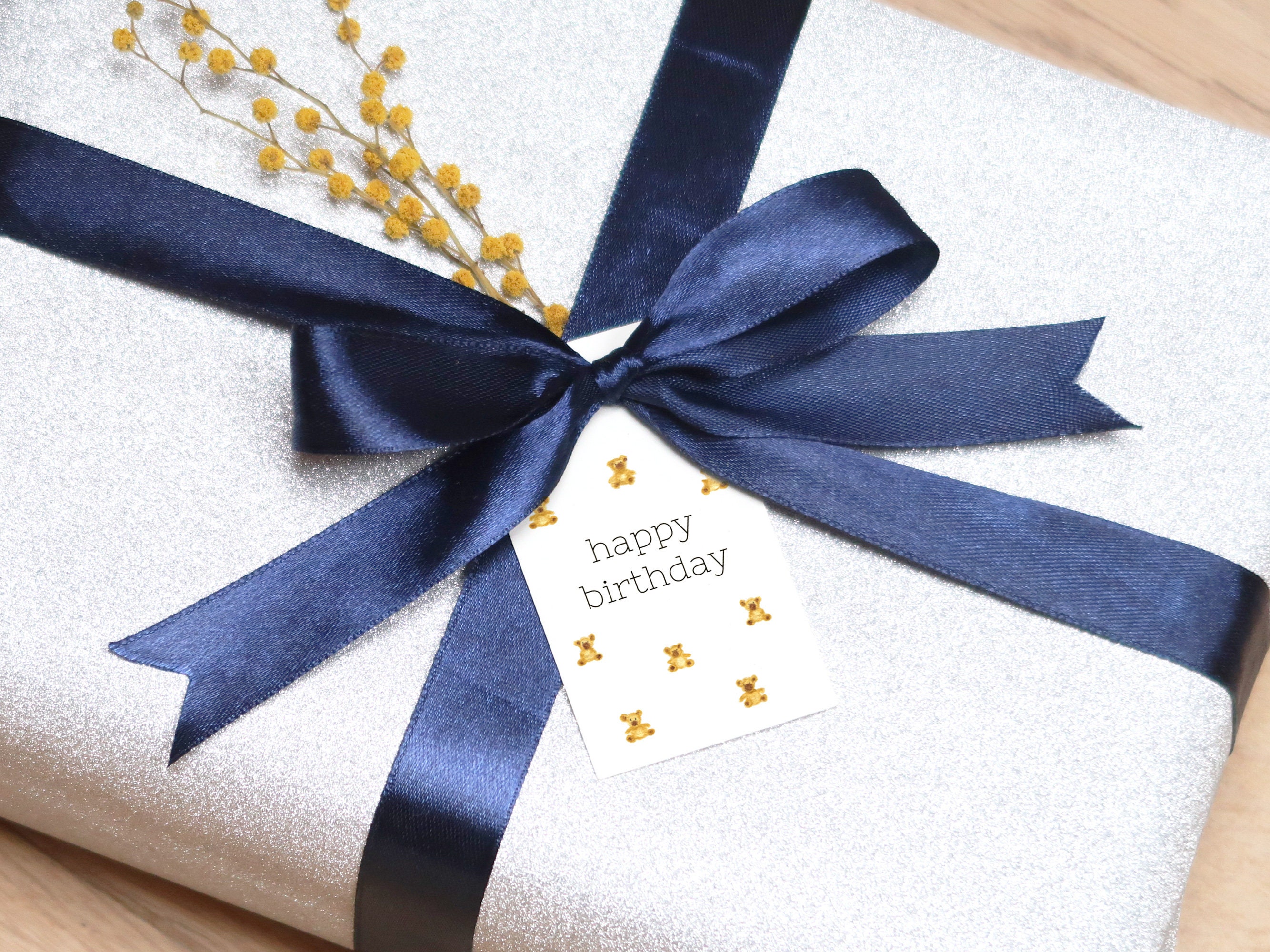 Happy Birthday Printable Label Kit Coquette Aesthetics With 4 Different ...