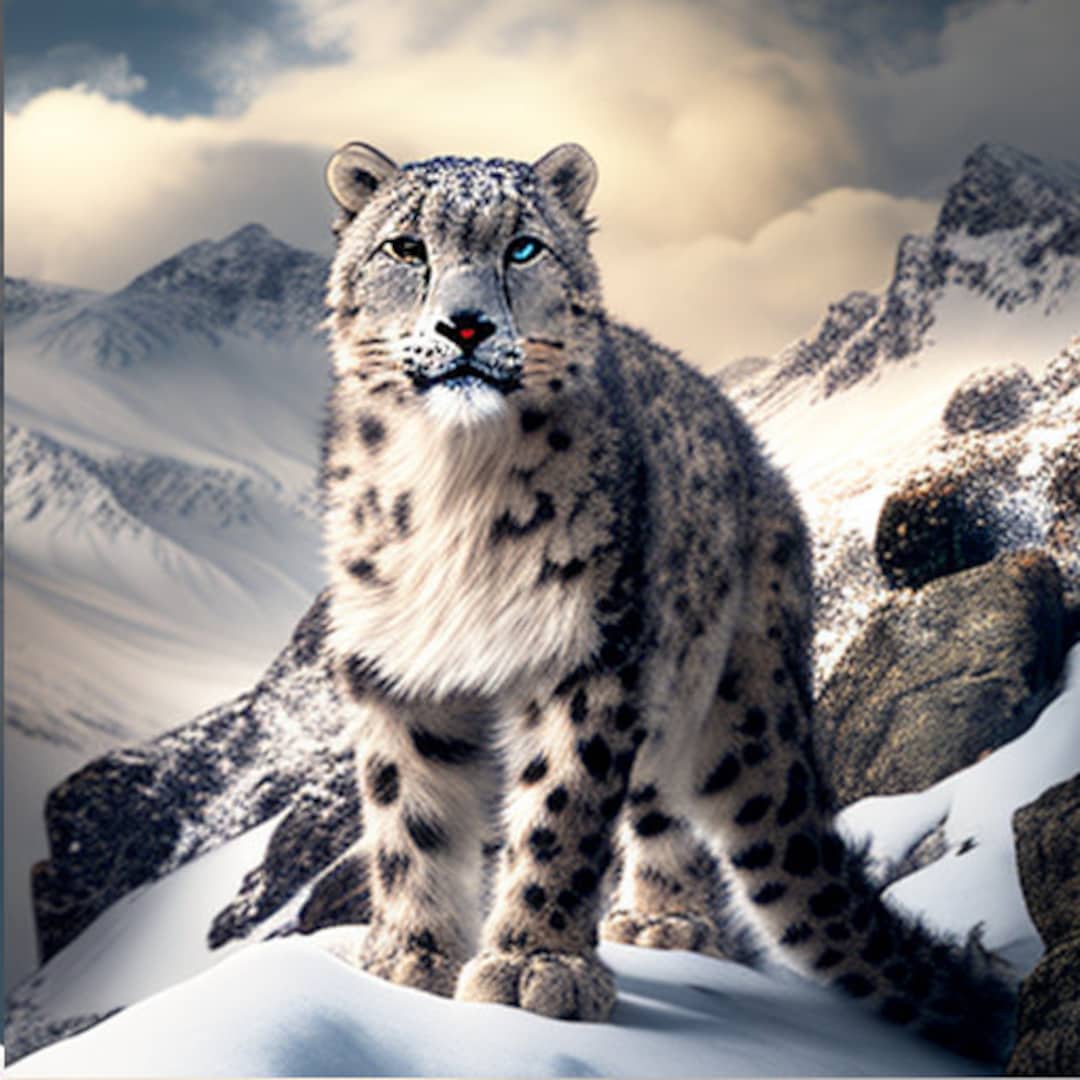 Snow Leopard Spirit Guide - Spirit Companion-female Spirit Companion ...