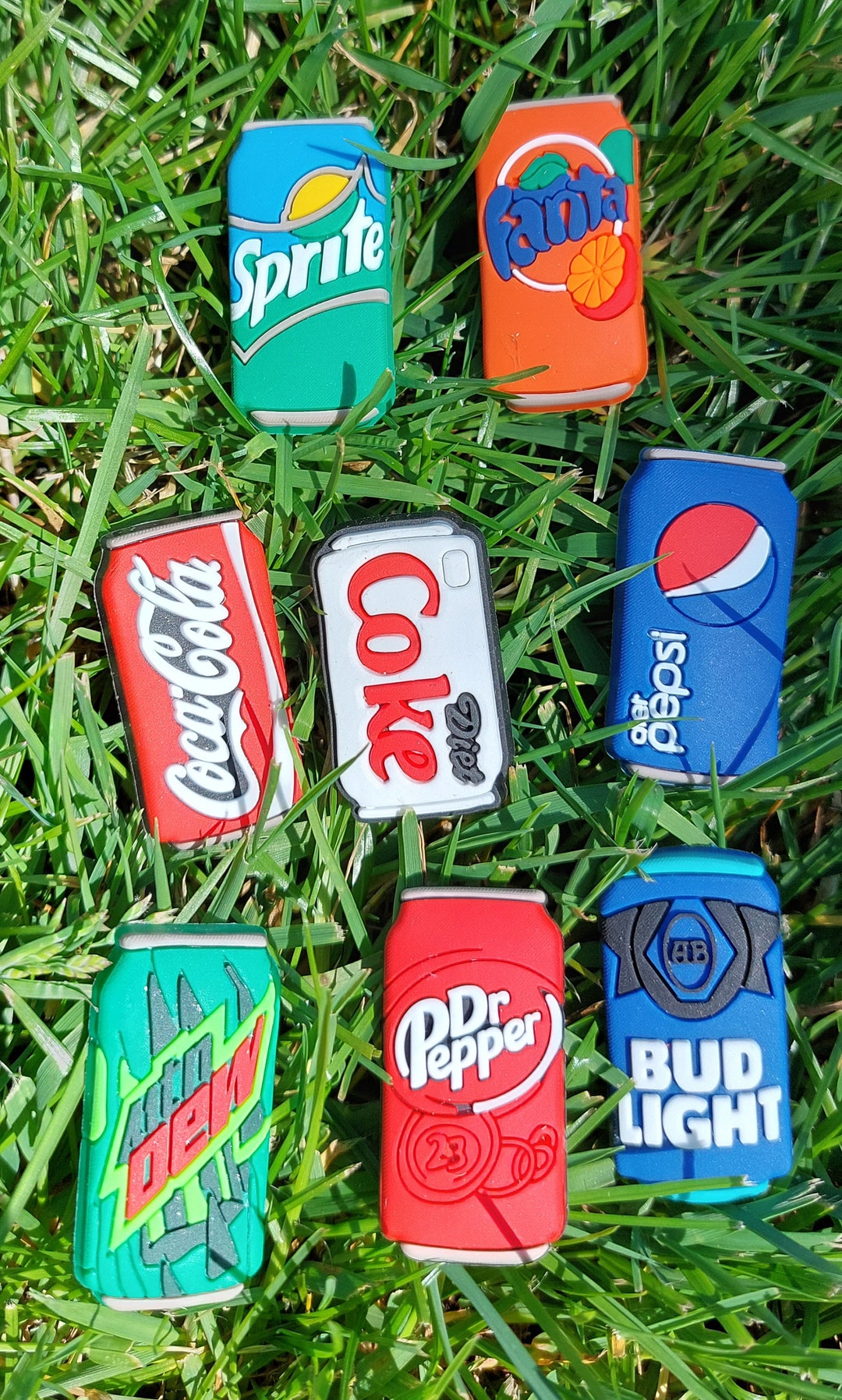 Soft Drink Coca Cola Sprite Fanta Pepsi Adult Beverages Jibbitz Shoe ...