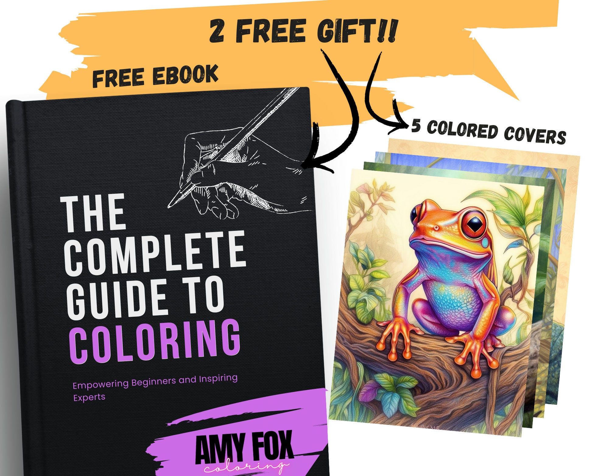 60 the Secret Life of a Frog Coloring Pages, Adults Kids Digital ...