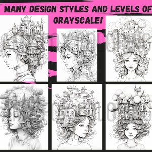 60 the Worlds in My Mind Coloring Page, Adults Kids Digital Coloring ...