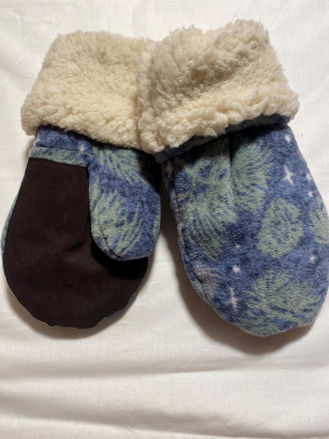 Leather Palm Mittens Xl/xxl - Etsy