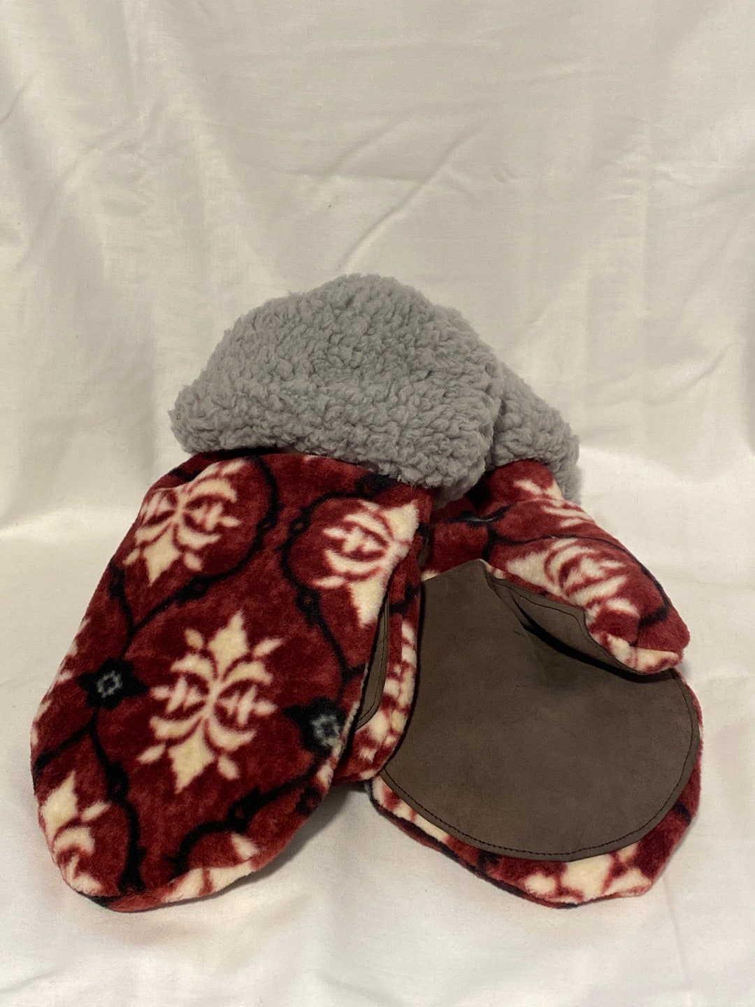 Leather Palm Mittens Xl/xxl - Etsy