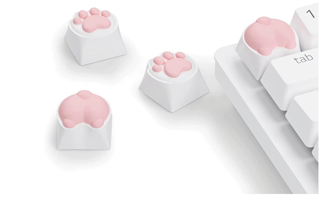 Custom Keycaps Cute Keycaps 4 Keys Keyboard Keycaps PBT and - Etsy