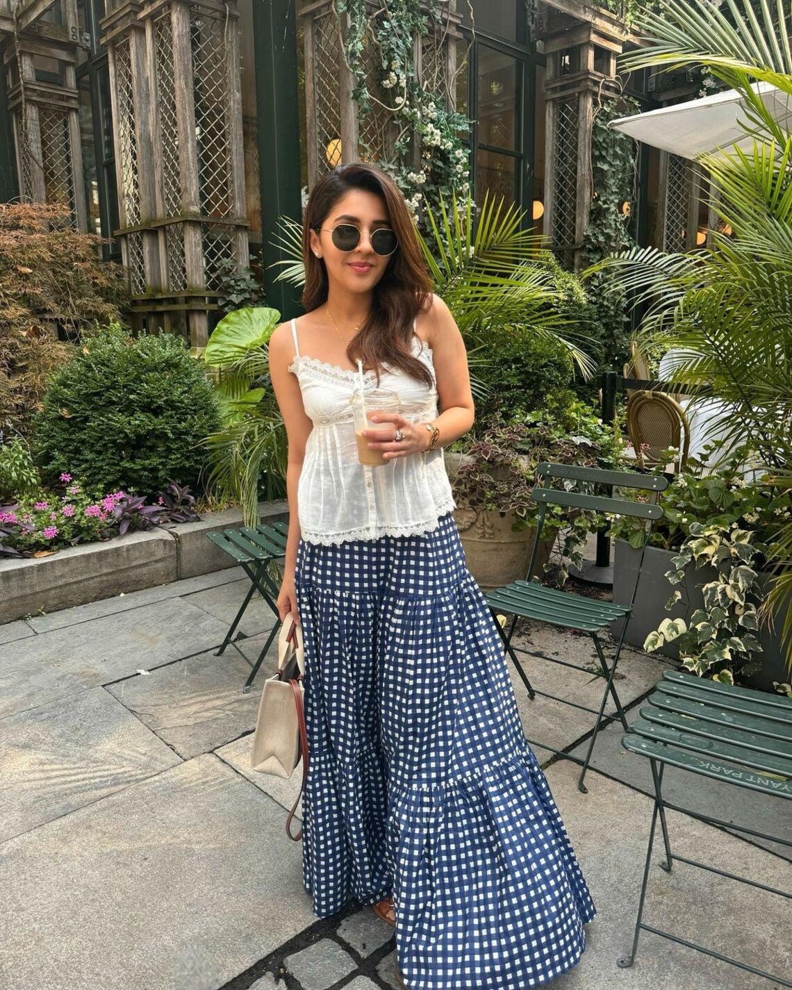Checkered Cotton Co-ord Set – Colorful Two Piece Summer Outfit ...