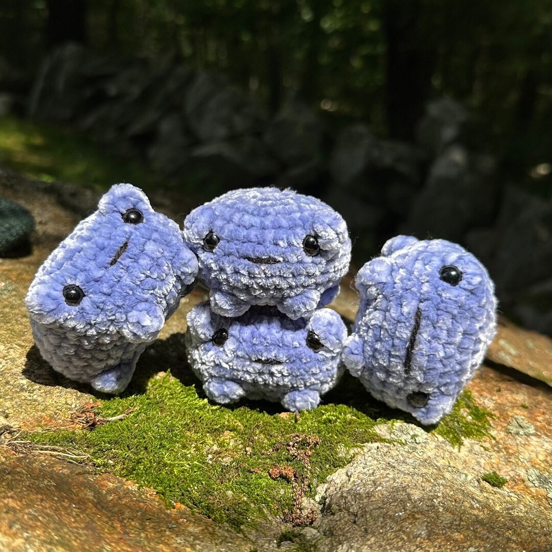 Goofy Frog Friend blue - Etsy