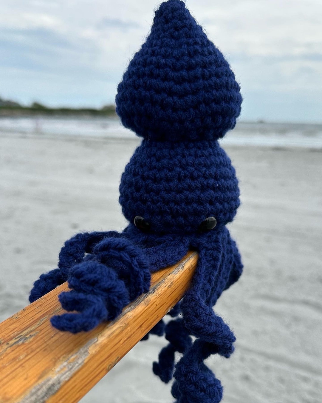 Silly Squid (navy) - Etsy