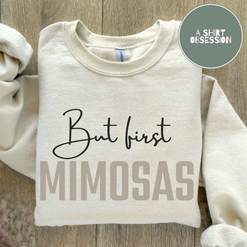 Mimosa Brunch Sweatshirt - Etsy