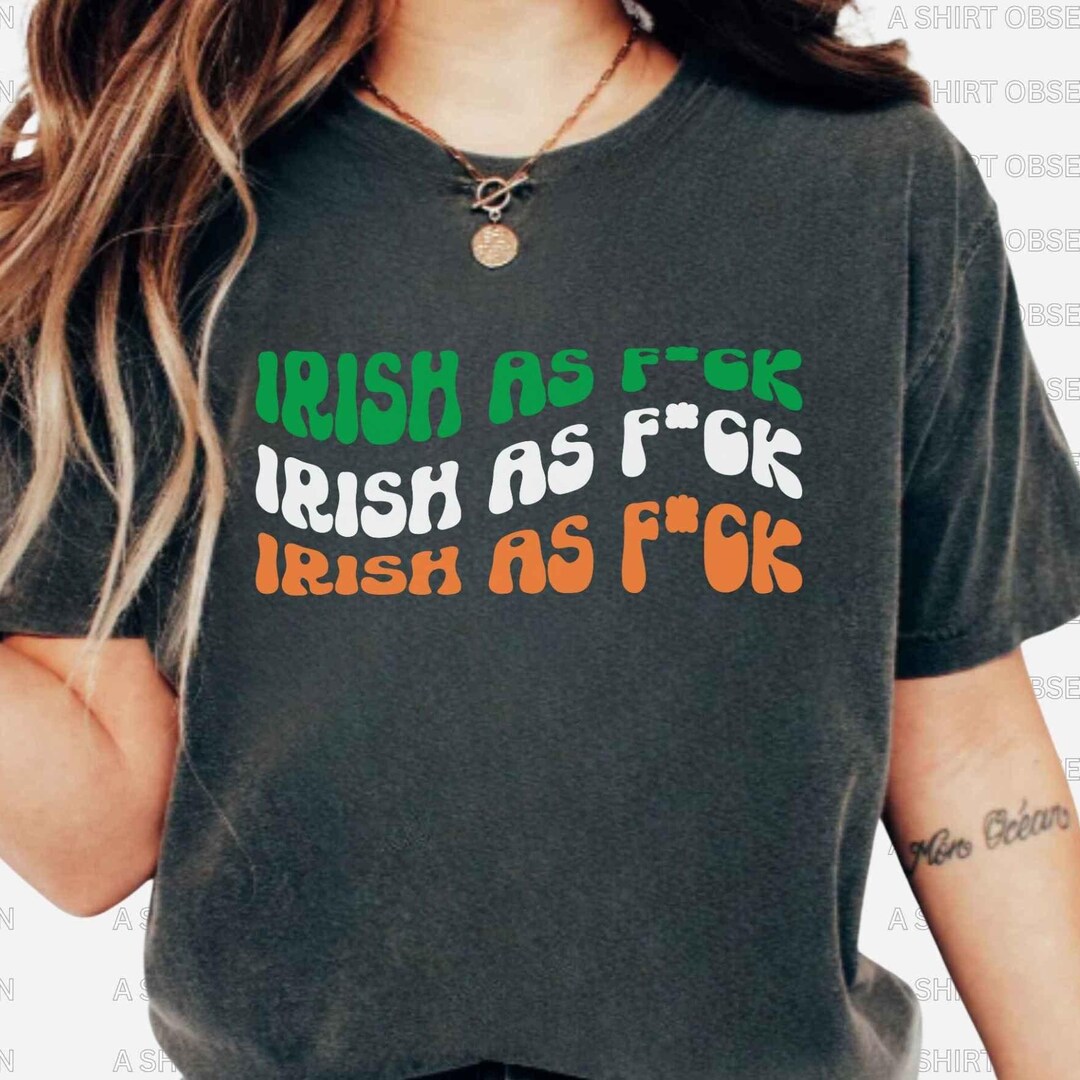 Funny Irish Shirt for Men and Women Irish Drinking Shirt I'm Irish ...