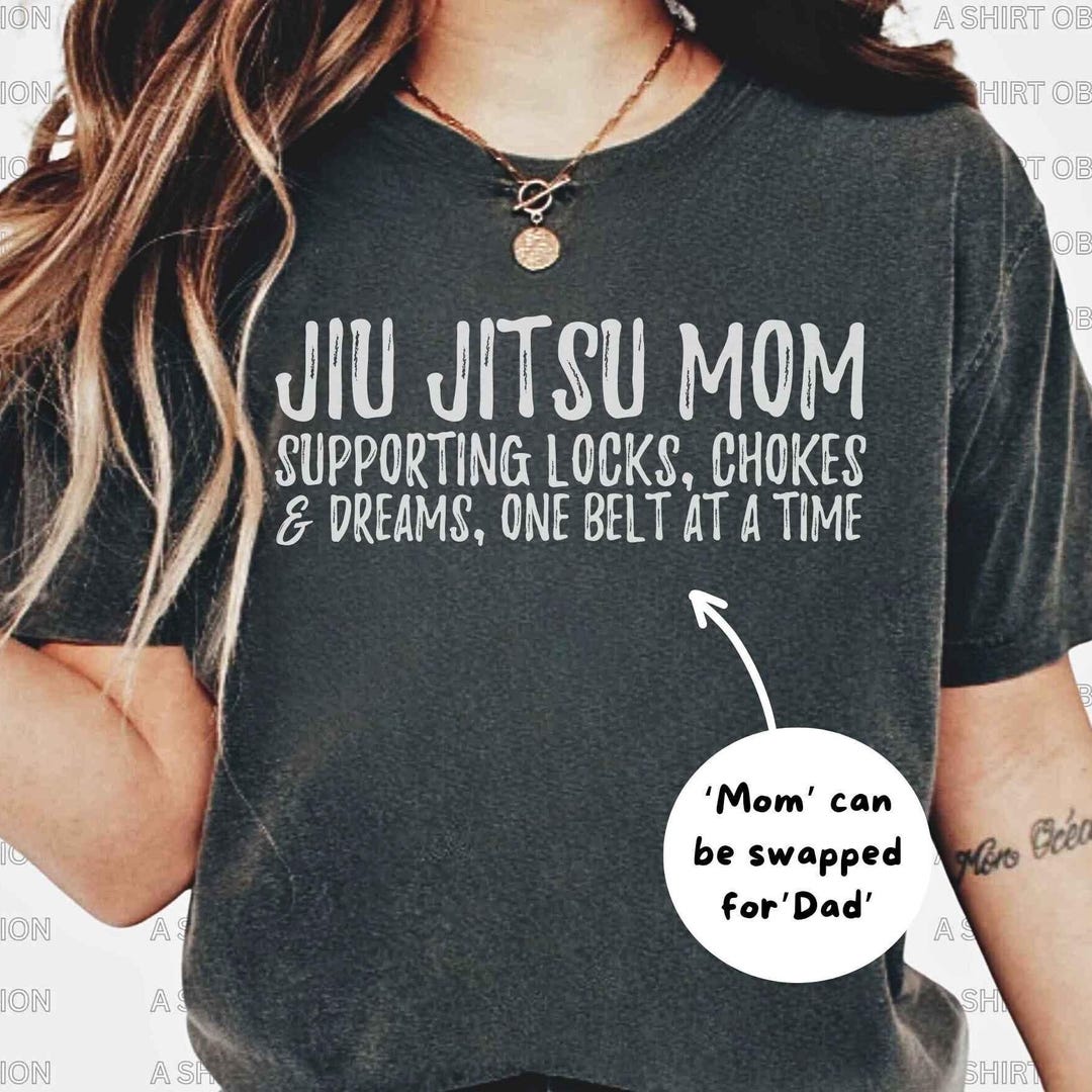 Jiu-jitsu Mom T Shirt Jiu Jitsu Mom Shirt Jiu Jitsu T Shirt Brazilian ...