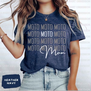 Moto Mom Shirt Motocross Mom Shirt Motocross Shirt Moto Mama Shirt Dirt ...
