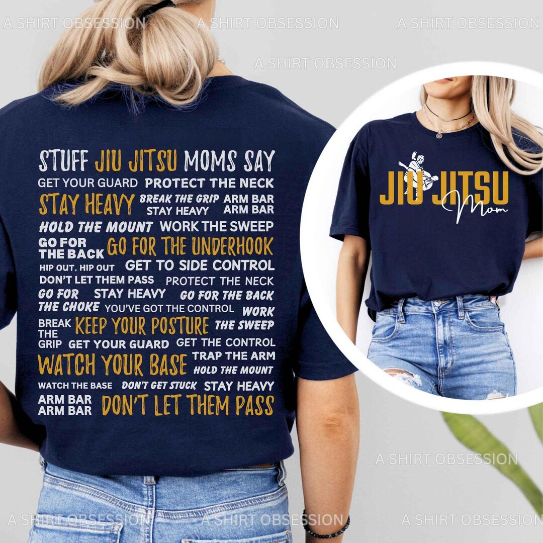 Jiu Jitsu Mom T Shirt for Jiujitsu Mom | Jiu Jitsu Apparel | Brazilian ...