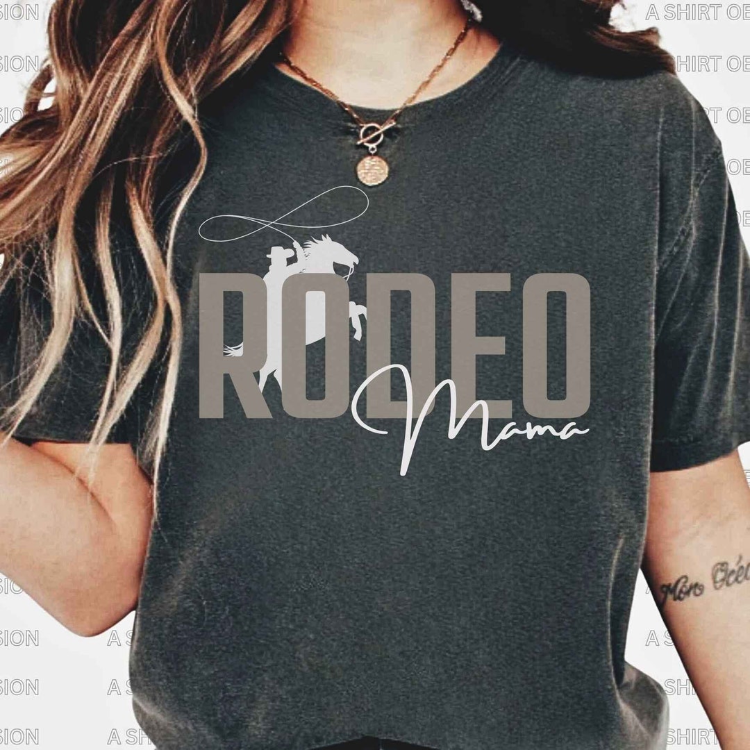 Rodeo Mama Shirt Rodeo Mom Shirt Rodeo Shirt Western Mama Shirt Western ...