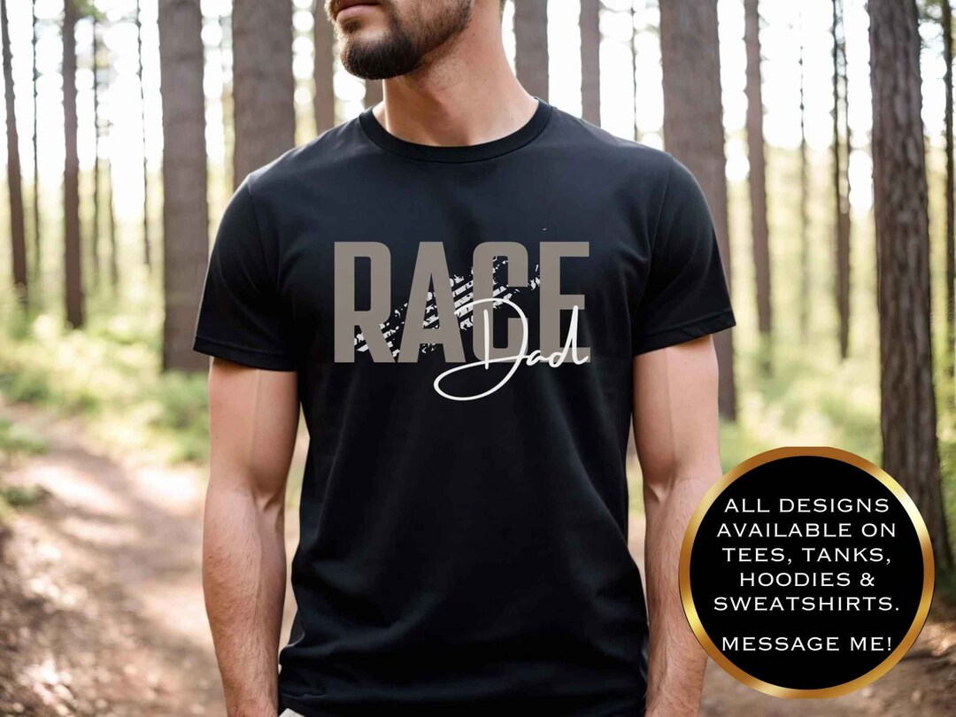Race Dad T Shirt Race Daddy T Shirt Racing Dad Race Day Dad Father ...