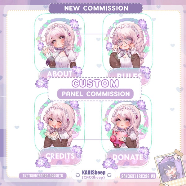 Twitch Overlay Commission - Etsy