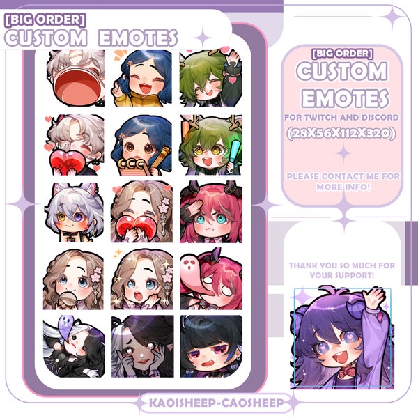 Emote Commission - Etsy