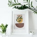 Abstract Shapes & Plants Printable Digital Wall Art Set of 7/ - Etsy