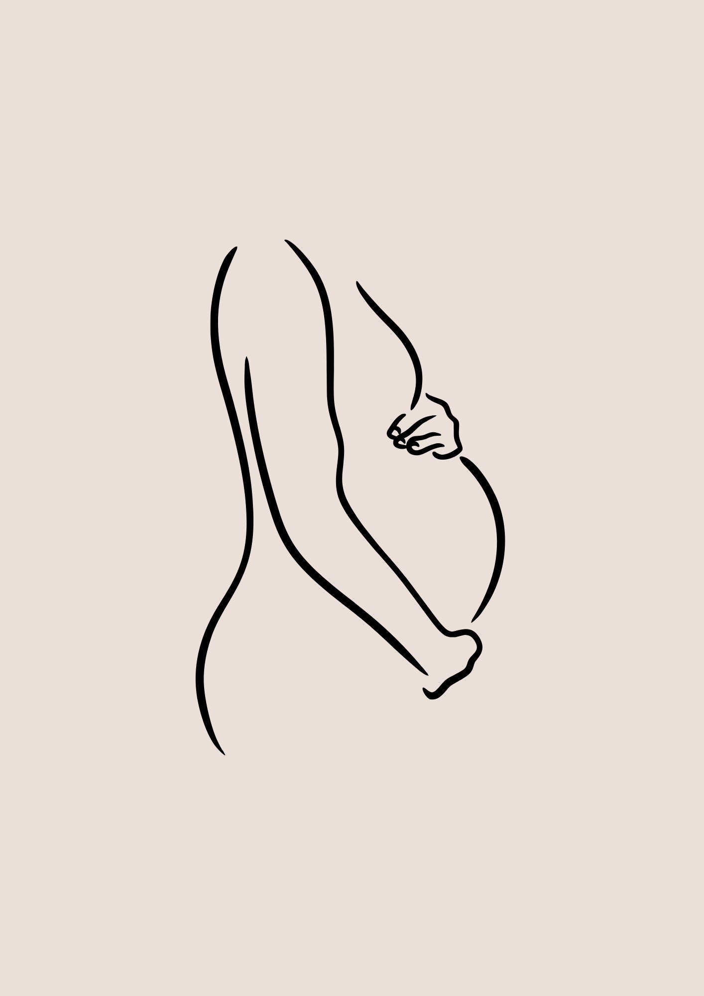 Maternity Line Art | Wall Art | Digital Download | Pregnant Line Art - Etsy