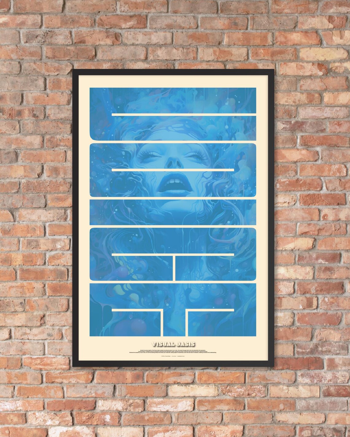 Visual Oasis Voice Poster Design Poster Chakra Art Boho Poster Throat ...