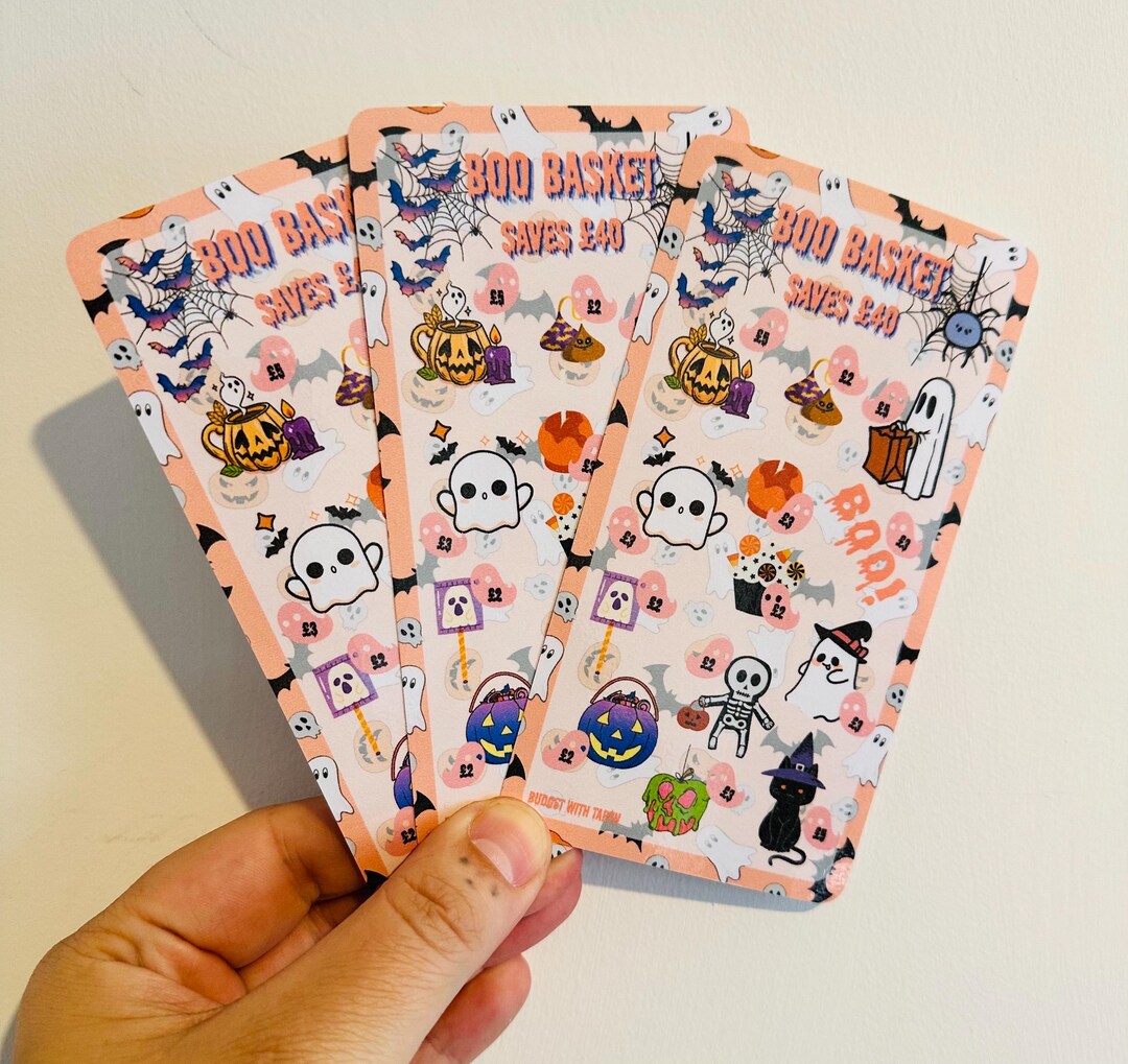 Boo Basket Savings Challenge | Halloween Themed Savings Tracker | Save ...
