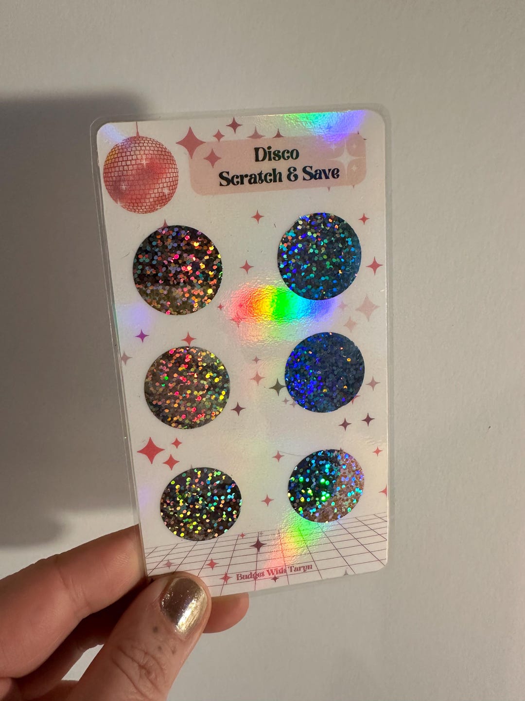 Disco Scratch and Save - Scratch off Savings Challenge for Small ...