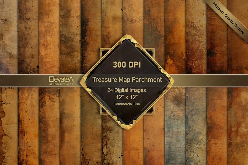 Printable Treasure Map Parchment Textures Digital Vintage Paper Texture ...