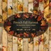 Printable Seamless French Fall Harvest Textures Digital Halloween ...