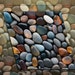 Printable Seamless Polished Rocks Textures Digital River Rock Textures ...
