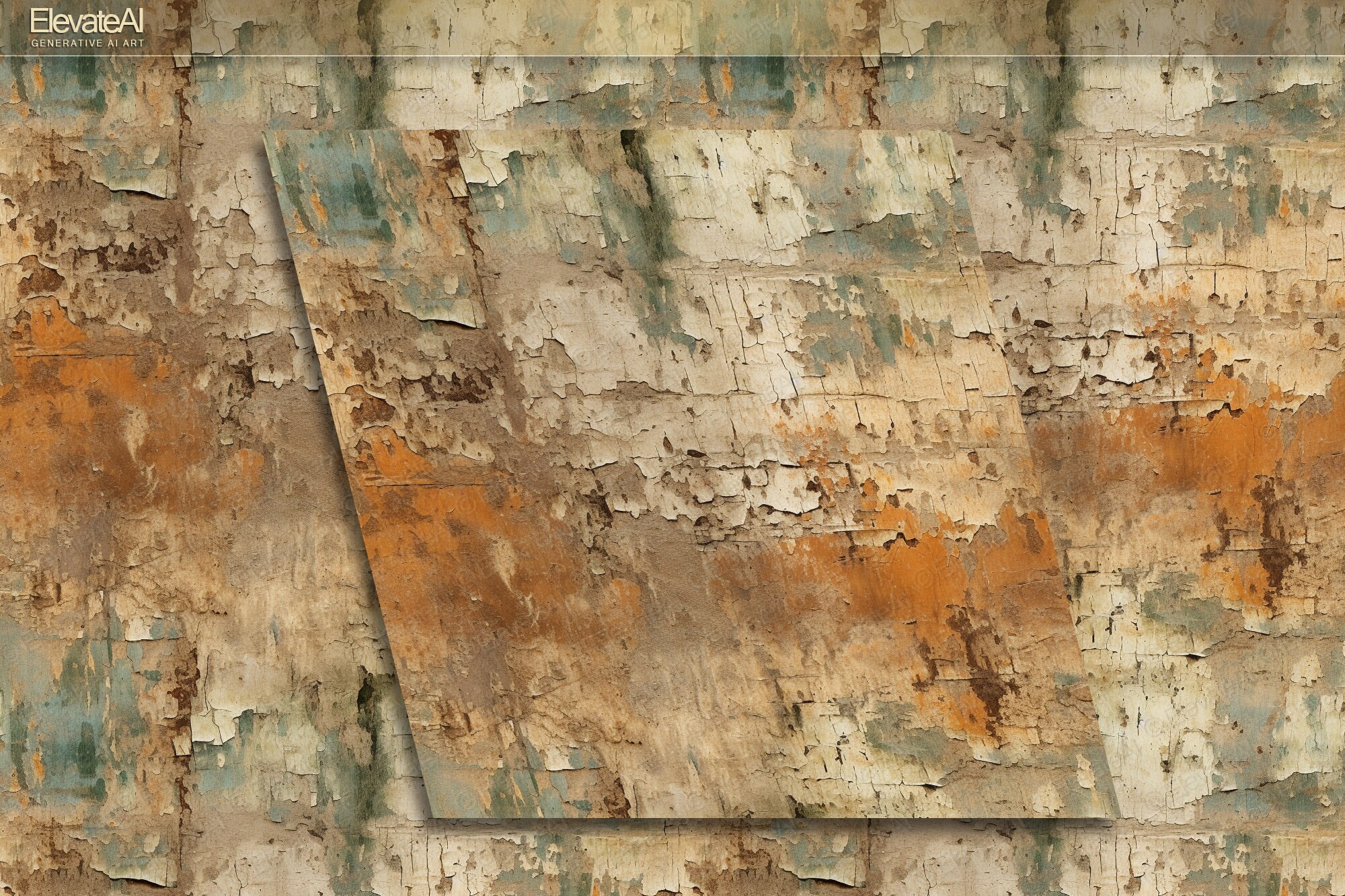 Printable Seamless Old Painting Textures Digital Vintage Antique ...