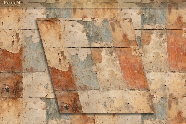 Printable Seamless Old Painting Textures Digital Vintage Antique ...