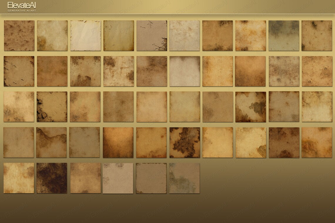 Printable Old Paper Textures Digital Vintage Antique Paper Texture Pack ...