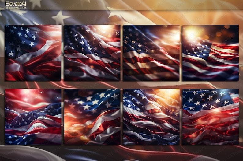 Printable American Flag Textures American Patriot Background 26 Digital ...