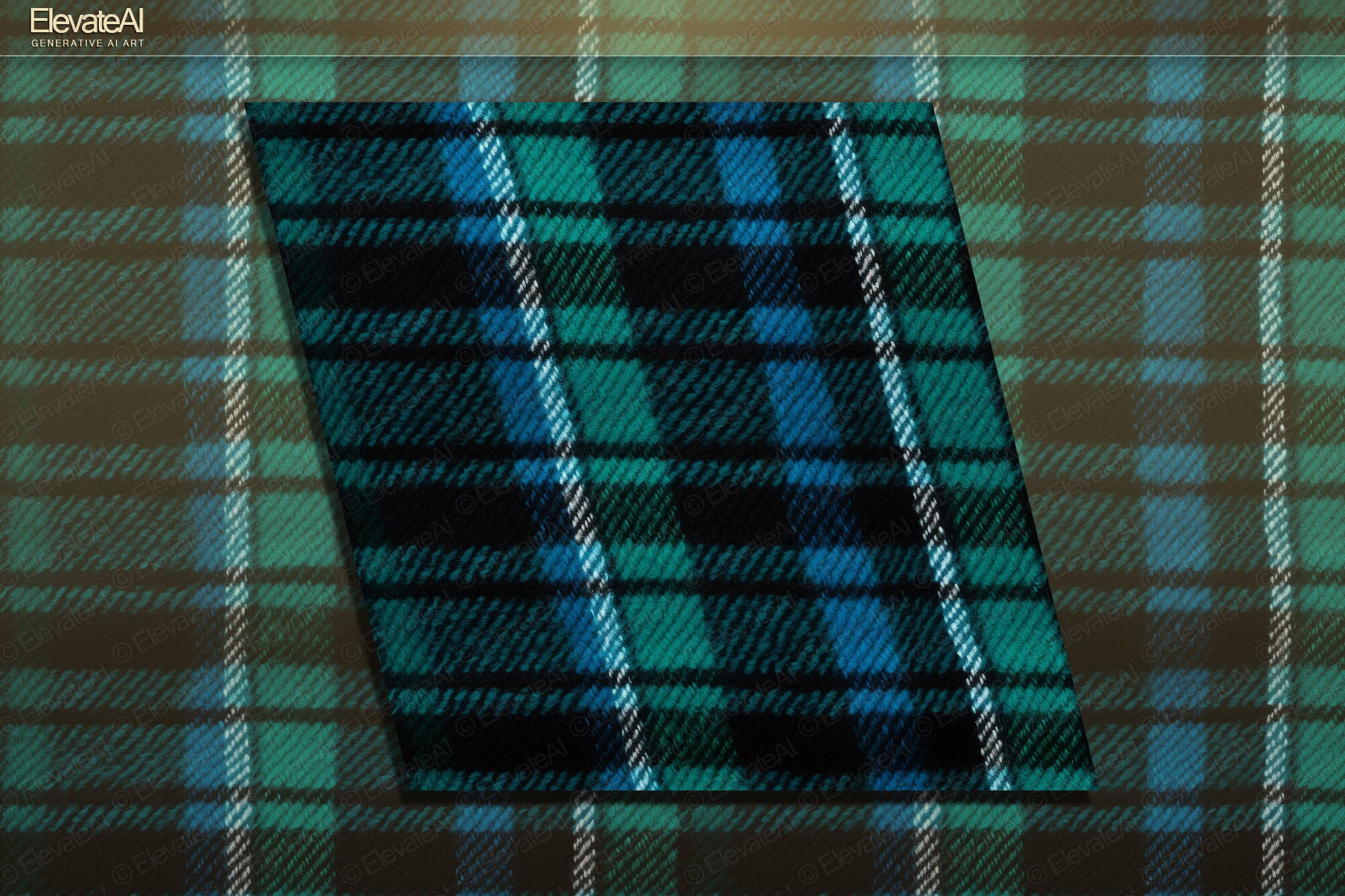 Printable Seamless Scottish Wool Tartan Textures Digital Plaid Textures ...