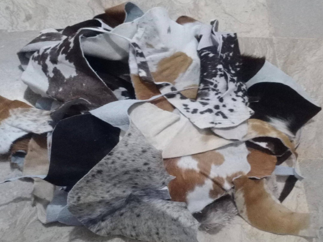 Free Cowhide Scrap 1 KG Cow Skin Scrap Material Cow Hide Material ...