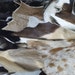 Cowhide Scraps - Cow Hide Offcut Pieces - Cowhide Material for Crafting ...