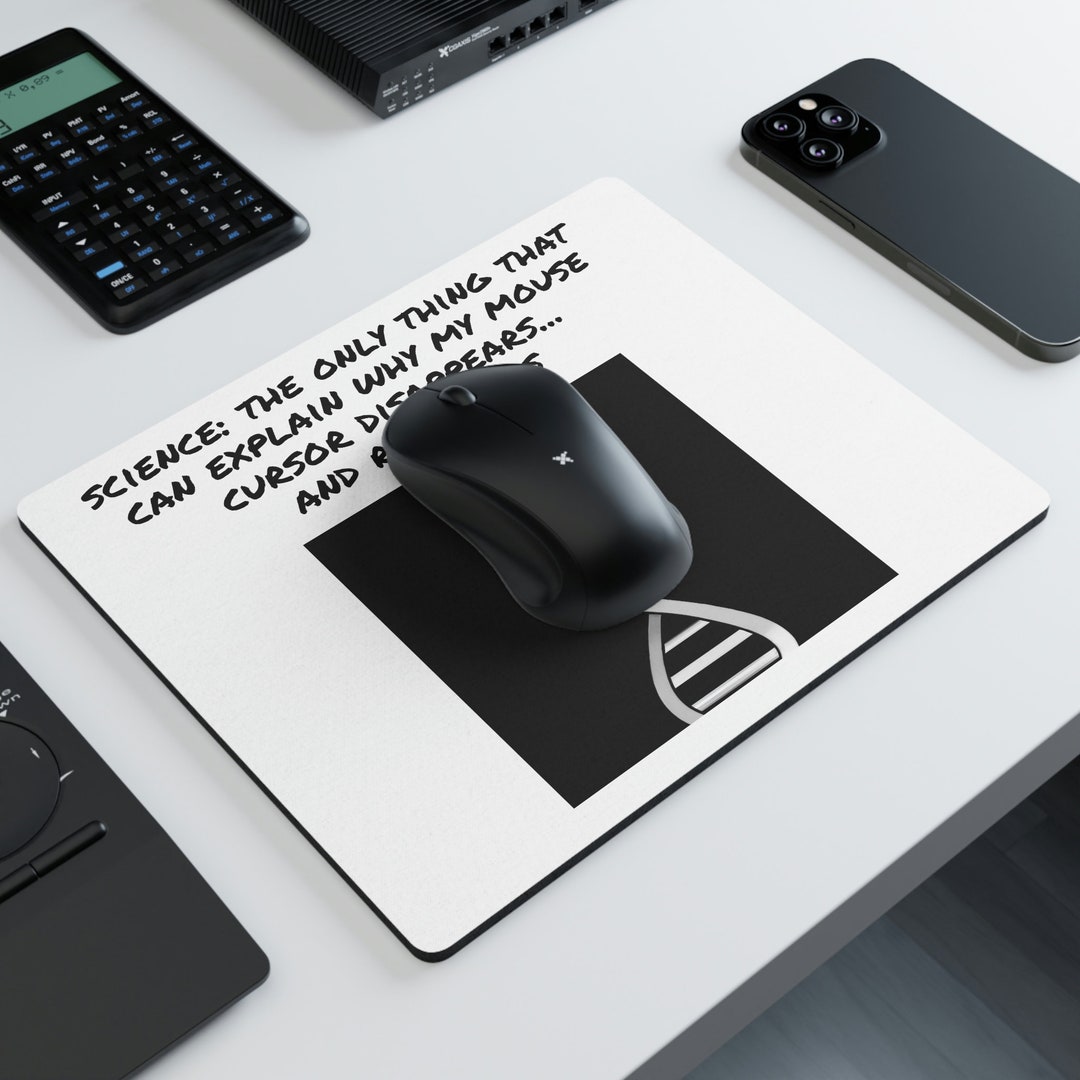 Science DNA and Disappearing Mouse Pad - Rectangular Mouse Pad - Etsy