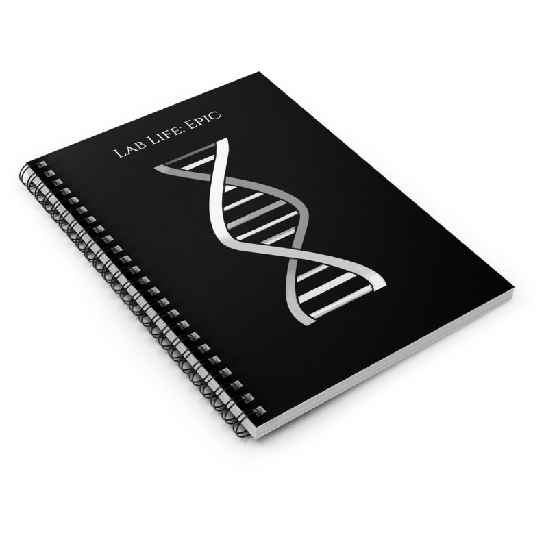 Science Notebook Lab Life Epic Spiral Notebook Ruled Line - Etsy