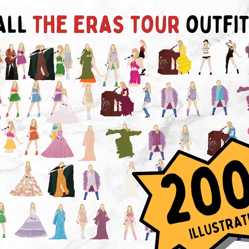 Eras Tour Costume - Etsy