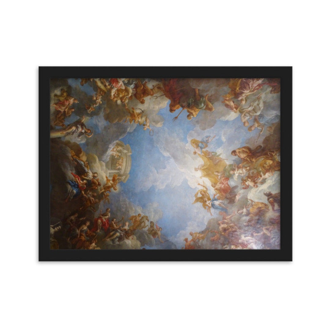 Ceiling Painting of Palace Versailles Near Paris, France. - Etsy