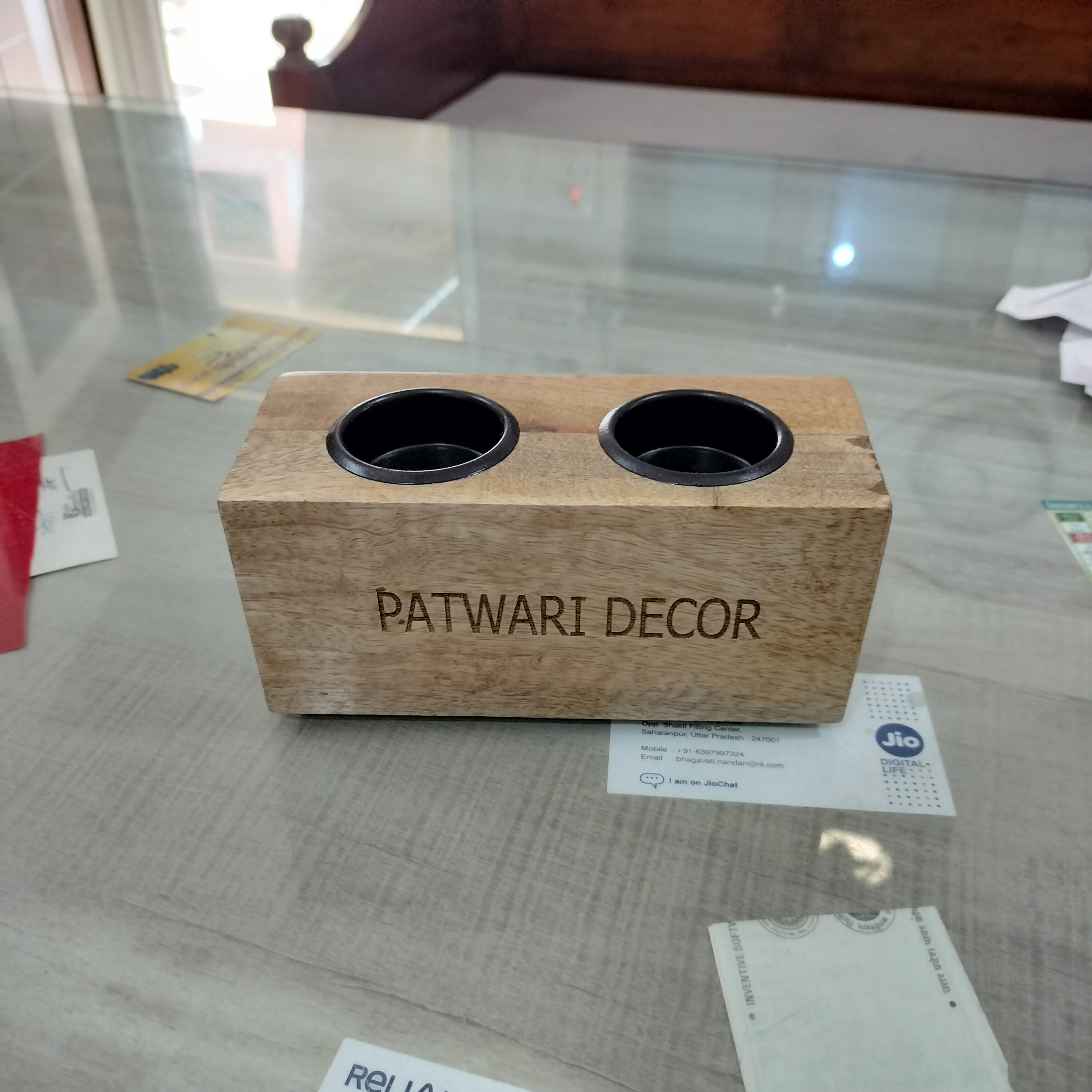 Brown Solid Wood Wooden Hot Pan Stand - Etsy