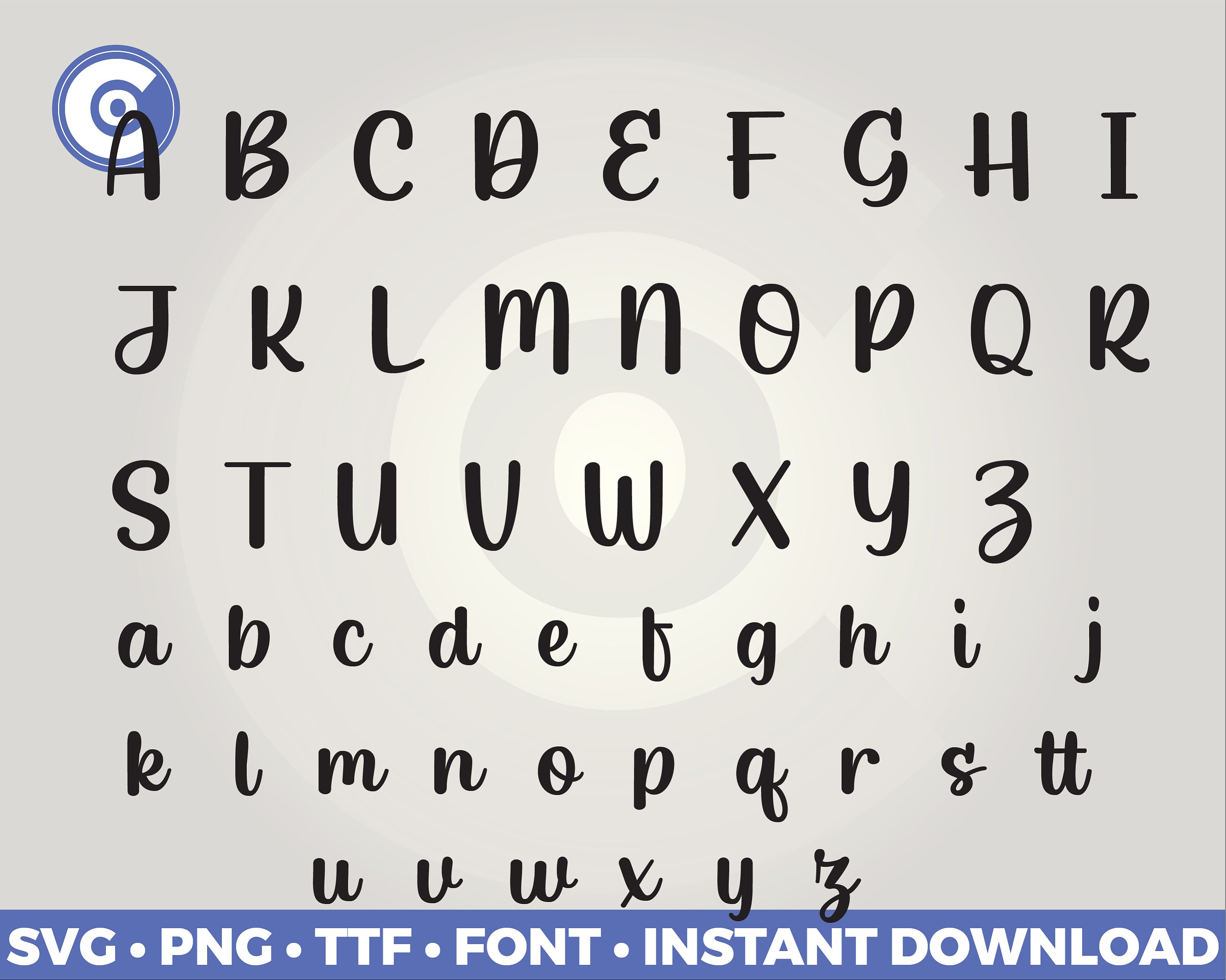 Sharpie Font Svg Png Pdf INSTANT DOWNLOAD - Etsy Canada