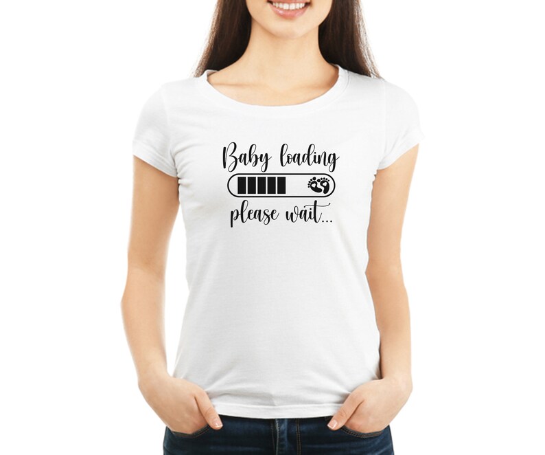 Baby Loading Svg, Gender Reveal Svg, Pregnancy SVG, Baby Shower SVG ...