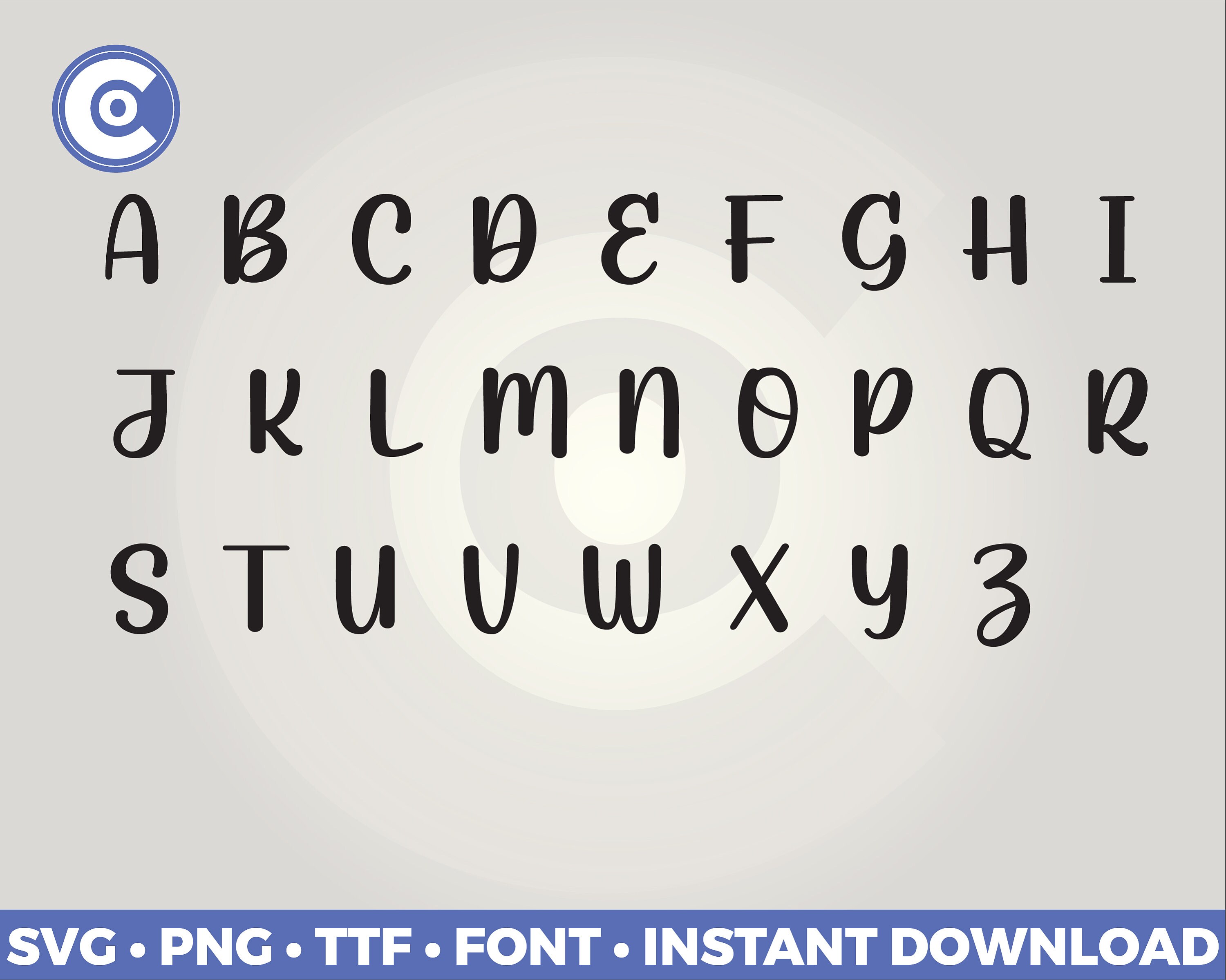 Sharpie Font Svg Png Pdf INSTANT DOWNLOAD - Etsy Canada